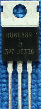 RU6888R TRANSISTOR - CLR Electrónica