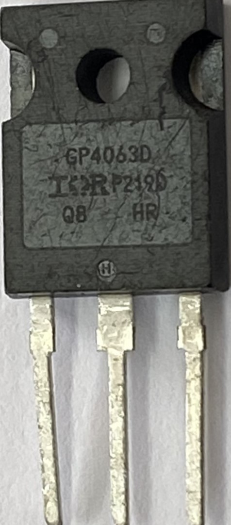 IRGP4063D TRANSISTOR - CLR Electrónica